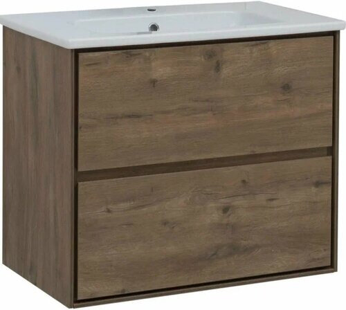 Тумба под раковину Aquanet Милан 80 Дуб (269304)