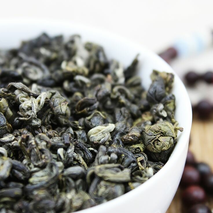 "Изумрудные спирали весны" с куста сорта Ши Хао (Би Ло Чунь) 50 гр, ИП Ромакина Т. А.