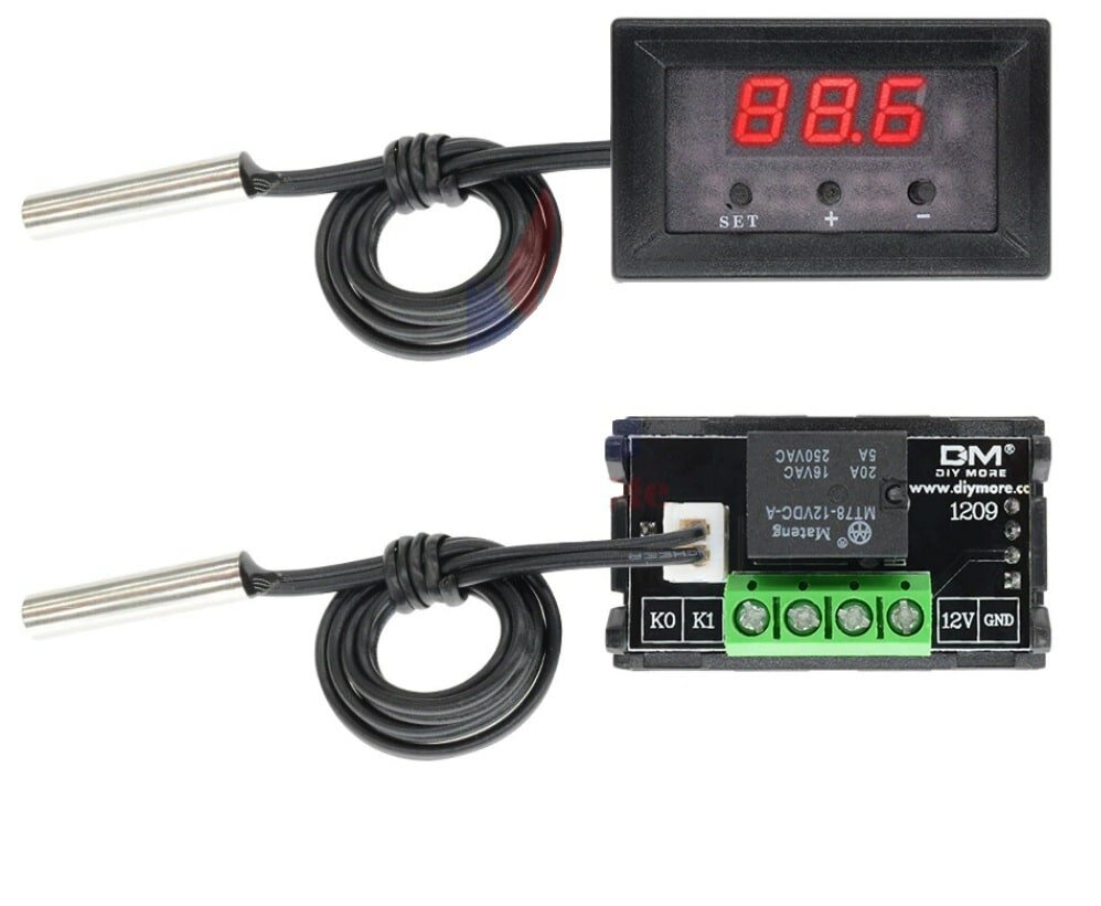 Терморегулятор цифровой 5А w1209-1