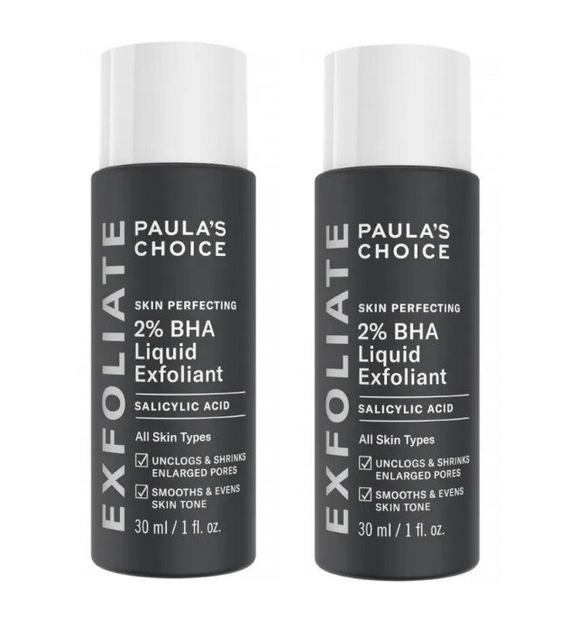 PAULA'S CHOICE жидкий эксфолиант SKIN PERFECTING 2% BHA LIQUID EXFOLIANT 30 мл (2 шт)
