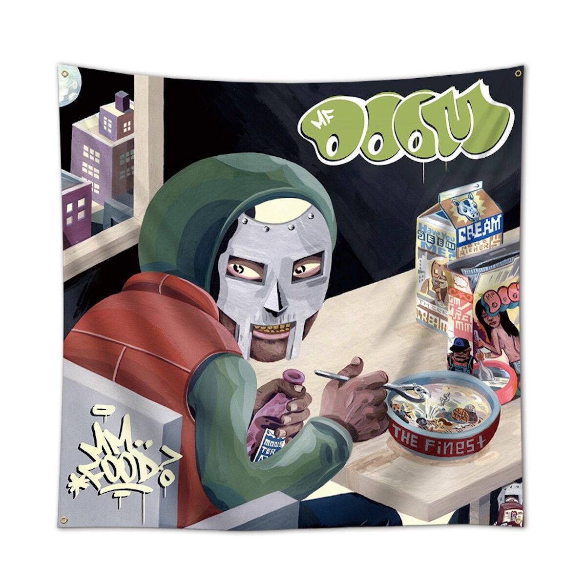 Флаг Искусство Гобелен Аниме Флаг Настенное украшение для спальни Гостиной Продукты 90x90см