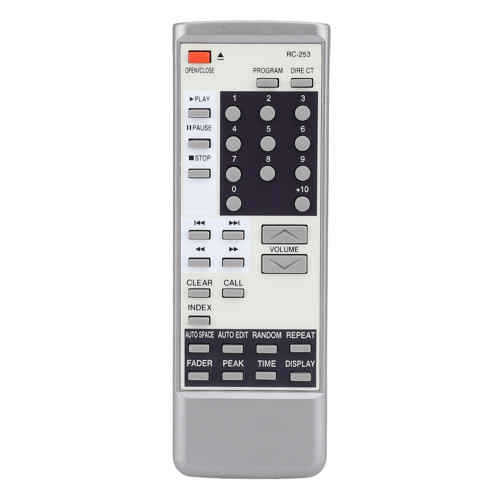 RC 253 пульт дистанционного управления замена для DCD1560 DCD1450AR DCD1500 DCD520 DCD685 DCD800 DCD810 DCD2560 CD-плеер