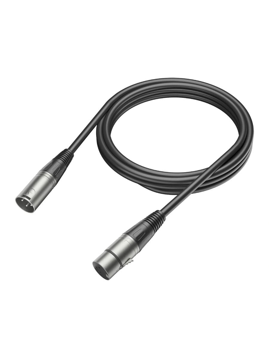 Кабель для XLR-микрофонов универсальный Fifine L9C (Black) / 1,8 метра