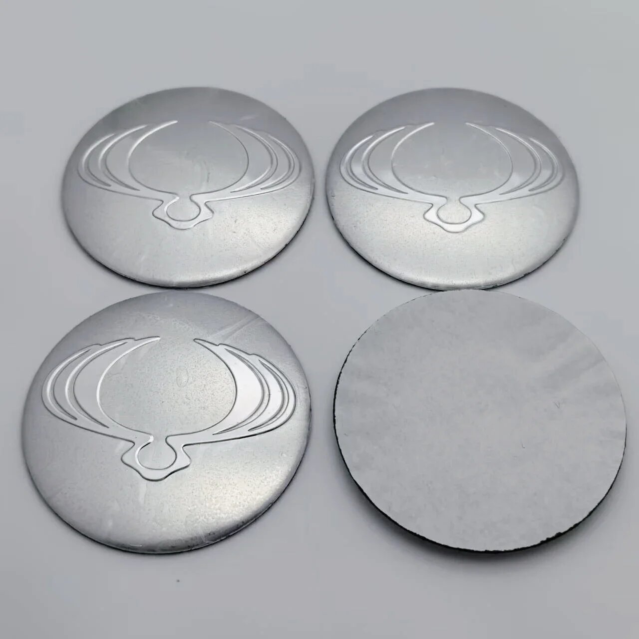 4 шт, 56 мм, наклейки с логотипом Ssangyong, аксессуары для стайлинга, колпаки 4pcs All Silver