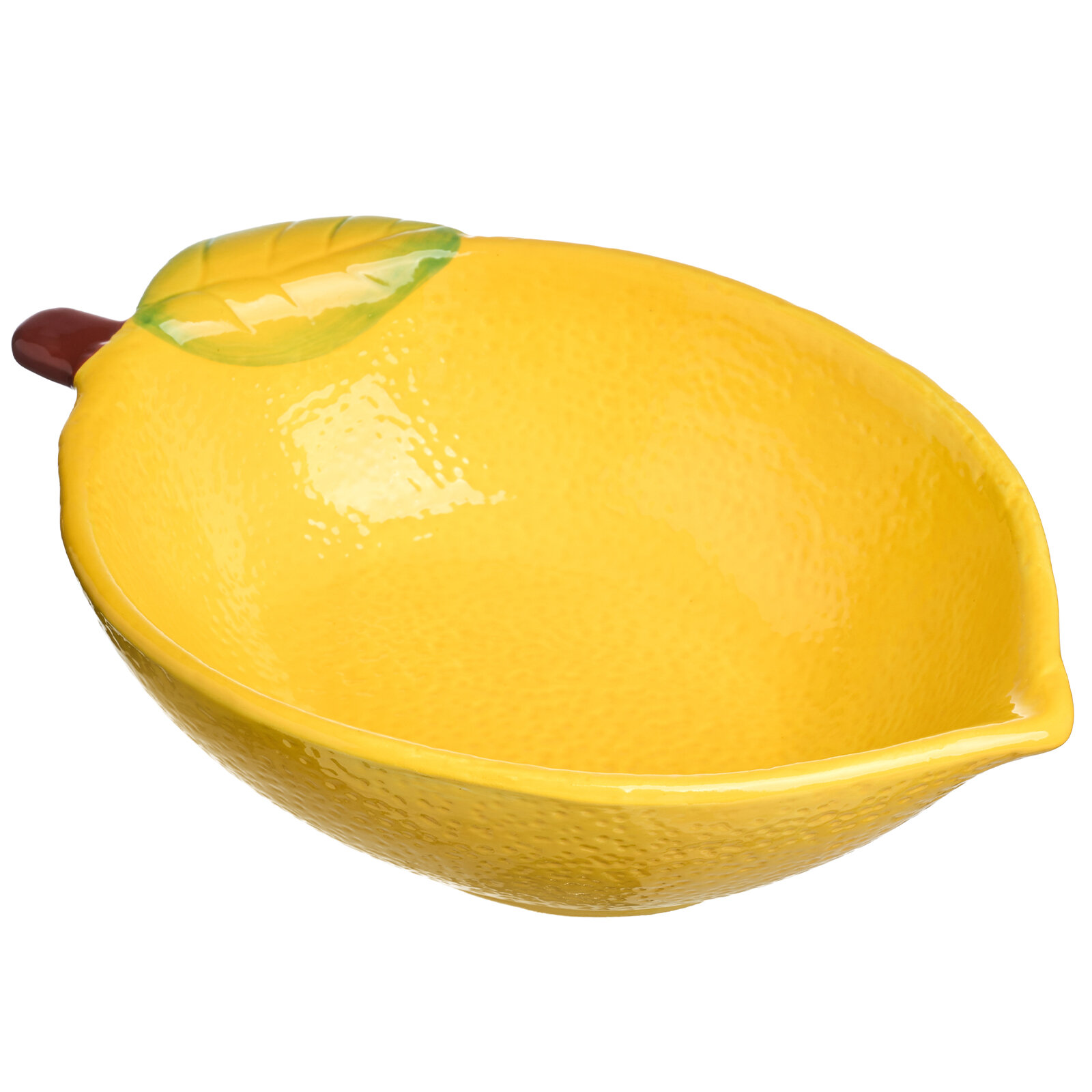 Блюдо для запекания лимон, 550 мл, 22*15 см. Высота 6 см KSG-490-474