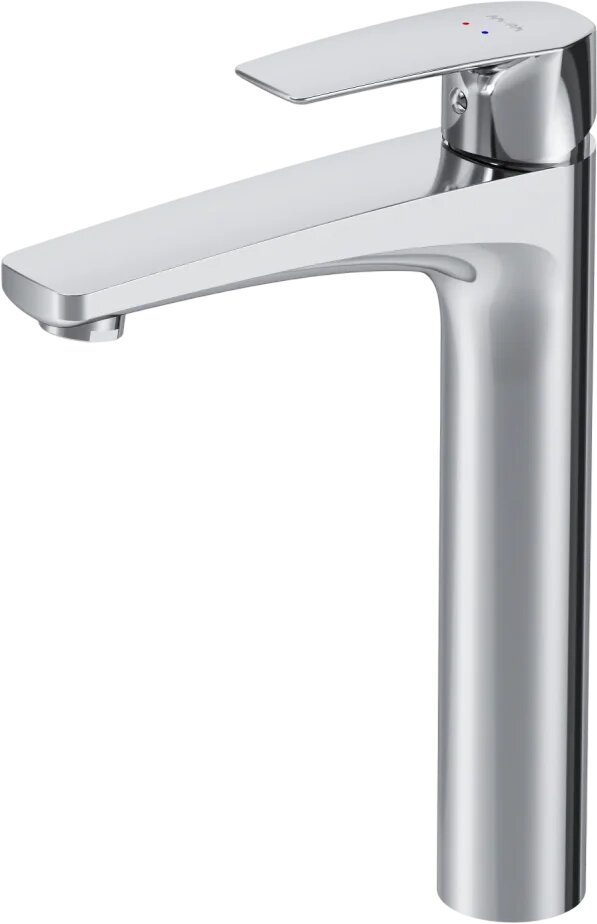 Смеситель для раковины AM.PM Gem F90A92000 хром, глянцевый, кран для ванной в раковину, из латуни, рычажный, с керамическим картриджем