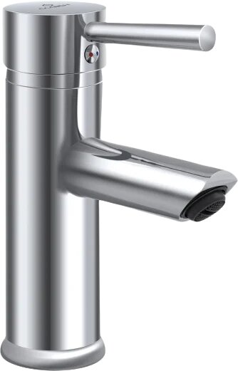 Смеситель для раковины Славен Город Д СЛ-ОД-Д10 хром, глянцевый, кран для ванной в раковину, из латуни, рычажный, с керамическим картриджем