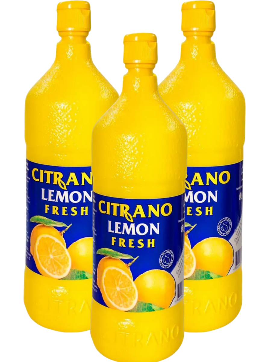 Citrano Лимонный сок 500г. 3шт.