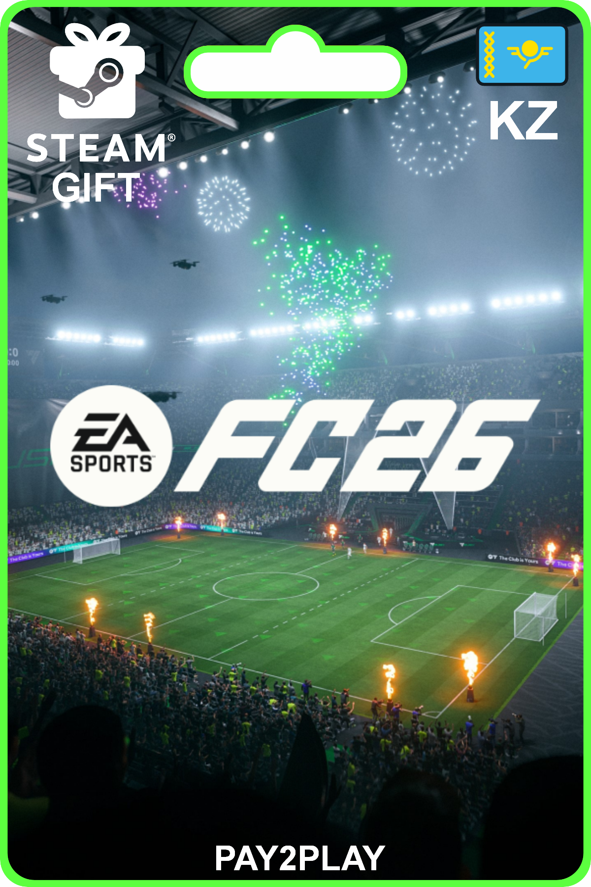 Игра EA SPORTS FC 26 - гифтом (подарком) / STEAM, PC (ПК) / Казахстан