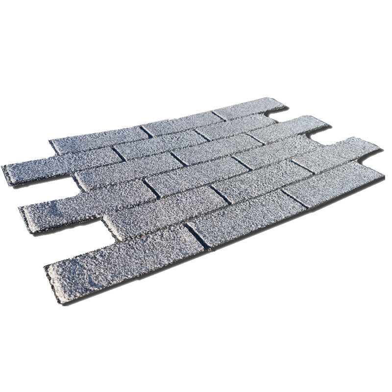 Гибкий кирпич с расшивкой RAMOflex серый, стыкующиеся модульные панели, 2,18 м²