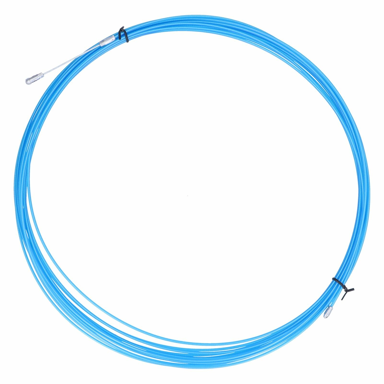 Трос из нержавеющей стали с синим пластиковым покрытием длиной 20 м/65,6 футов для подъемной тяги лифта