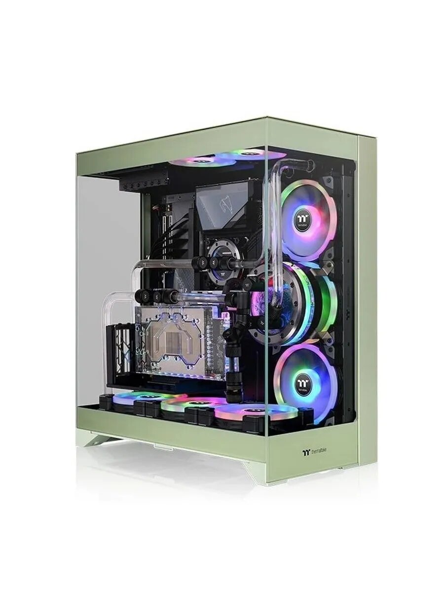 Корпус CTE E550 Matcha зеленый без БП