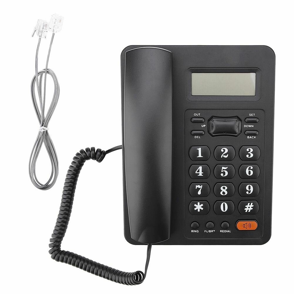 Беспроводной телефон на английском языке KX-T8207 black