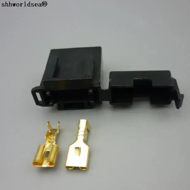 Shhworldsea 20 комплектов BX2017 2-контактный автомобильный блок предохранителей, держатель автомобильного предохранителя, оболочка гнезда автоматического предохранителя для автомобиля и т. д. электронная техника
