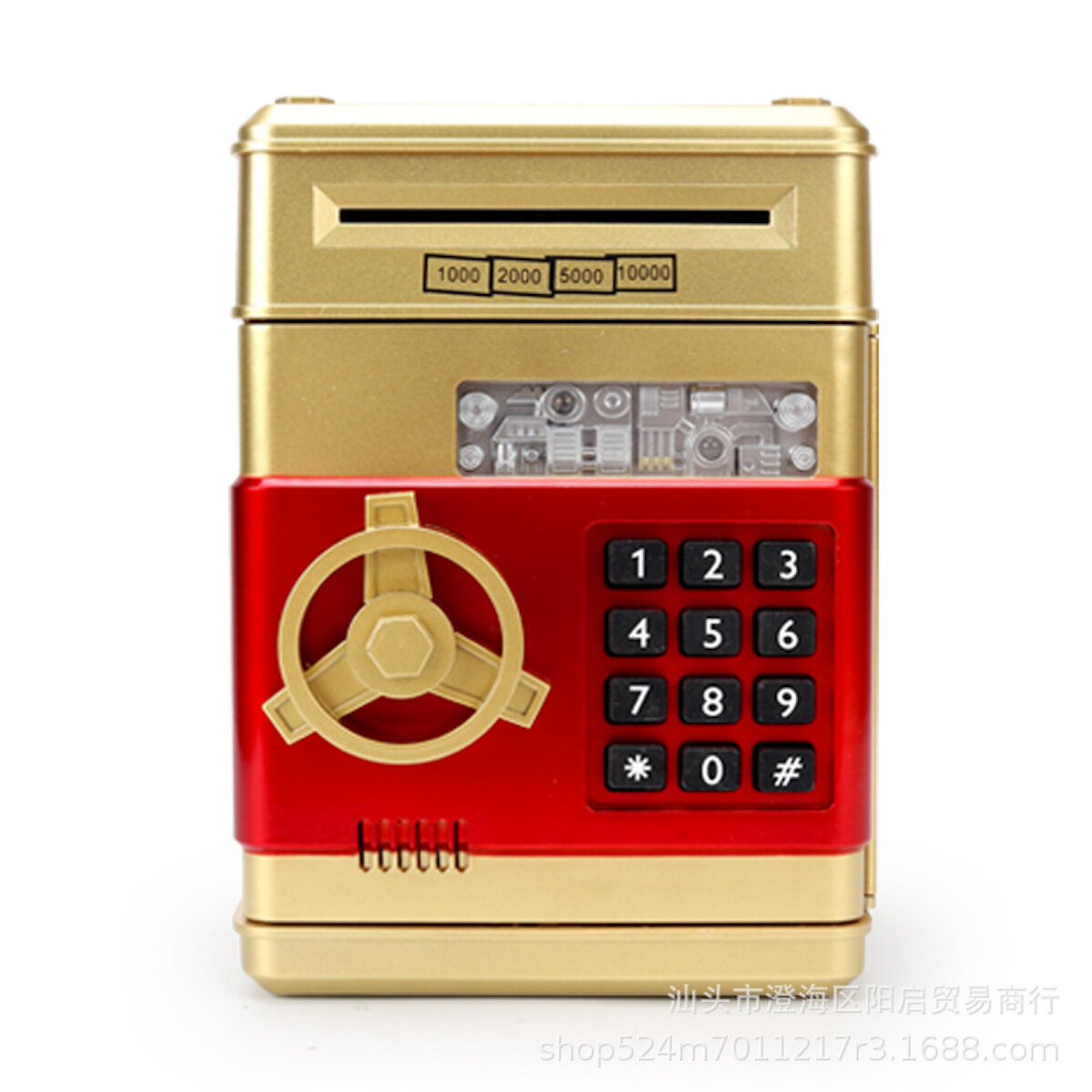 Копилка ATM Автоматическая Копилка для Денег с Музыкальным Узором Банкнота для Мальчиков Девочек Сбережение Денег Наличных