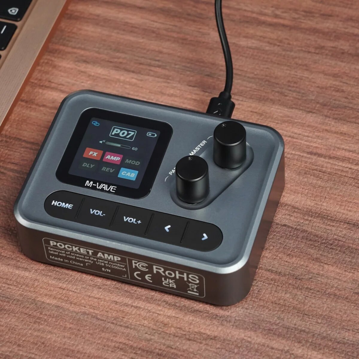 Miwayer M-VAVE Pocket AMP гитарный процессор эффектов