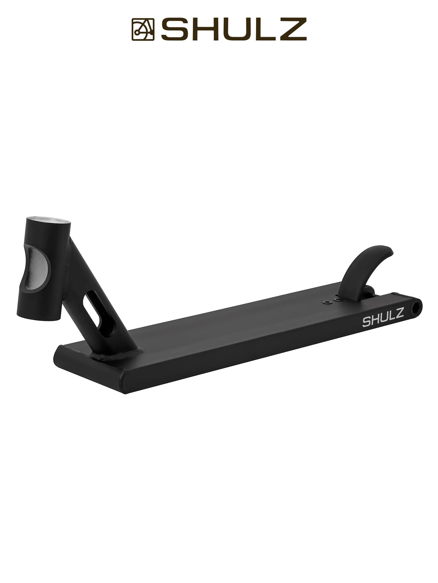 Дека для трюкового самоката SHULZ OWL XL, 490x120 мм, Чёрный