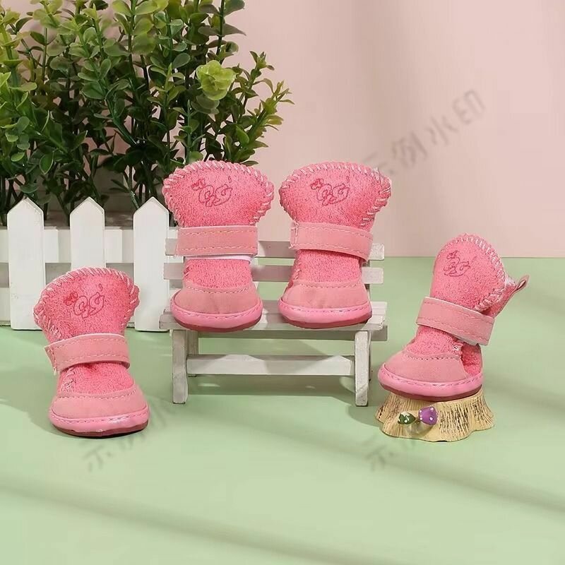 Домашние собачьи снегоступы зимняя обувь