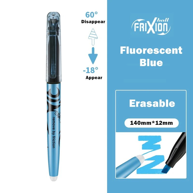 Стираемый маркер-подводка Frixion Fluorescent Blue