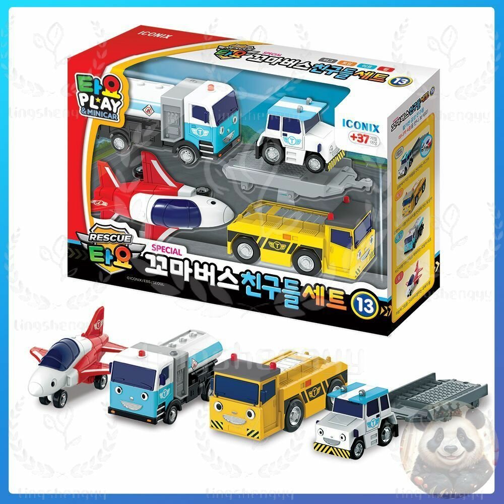 Tayo Набор мини-игрушечных машинок