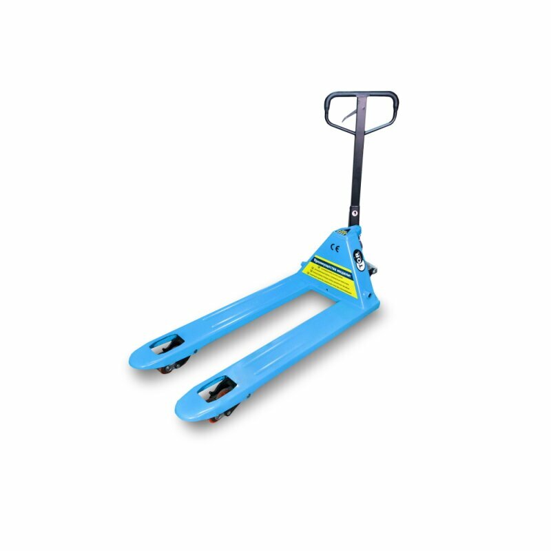 1001602 Тележка гидравлическая 2500 кг 1150 мм полиуретановые колеса TOR RHP(BF) PRO