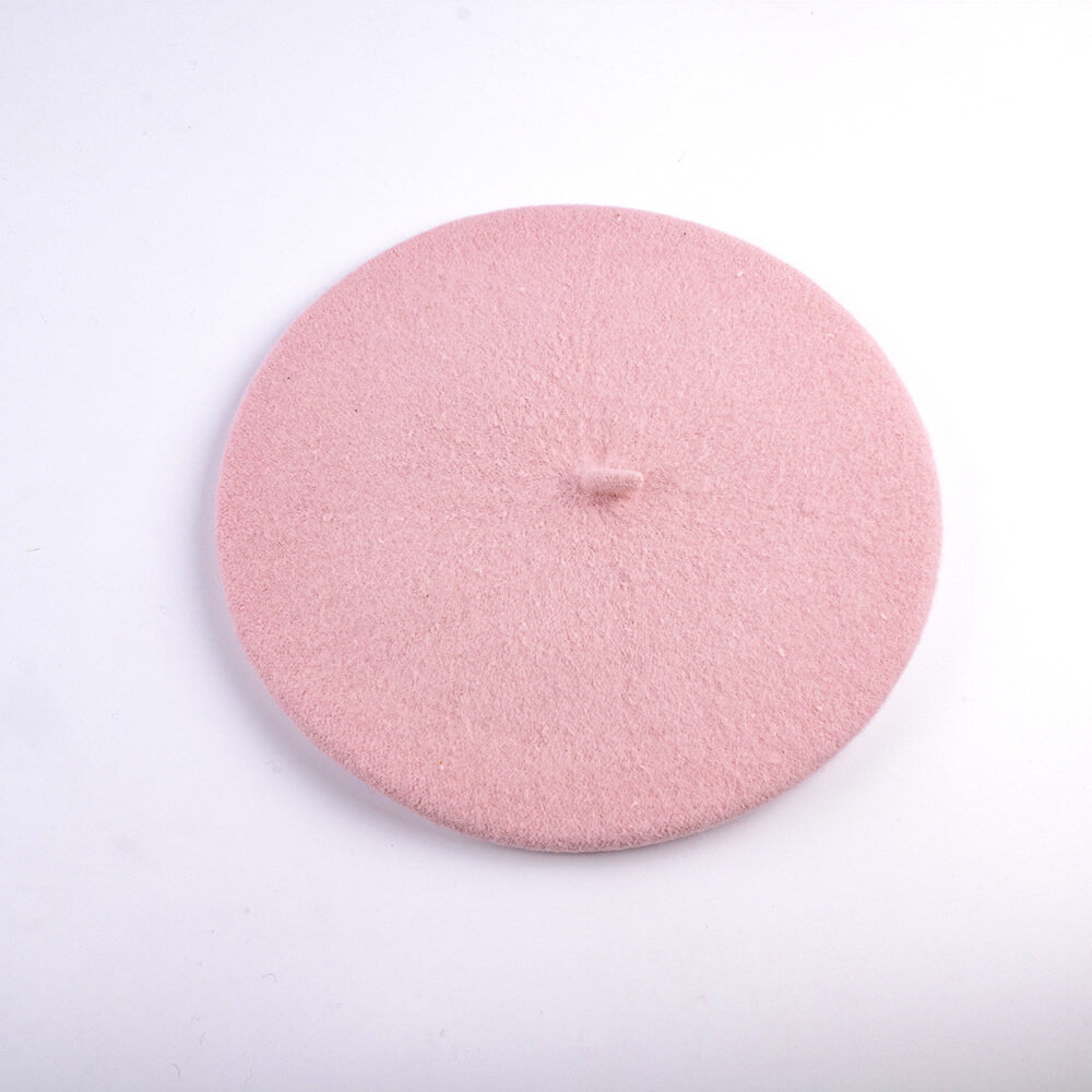 Осенние и зимние шапки, шерстяные универсальные корейские стильные модные береты, женская шляпа художника, , тыквенная шляпа, повседневный шерстяной берет