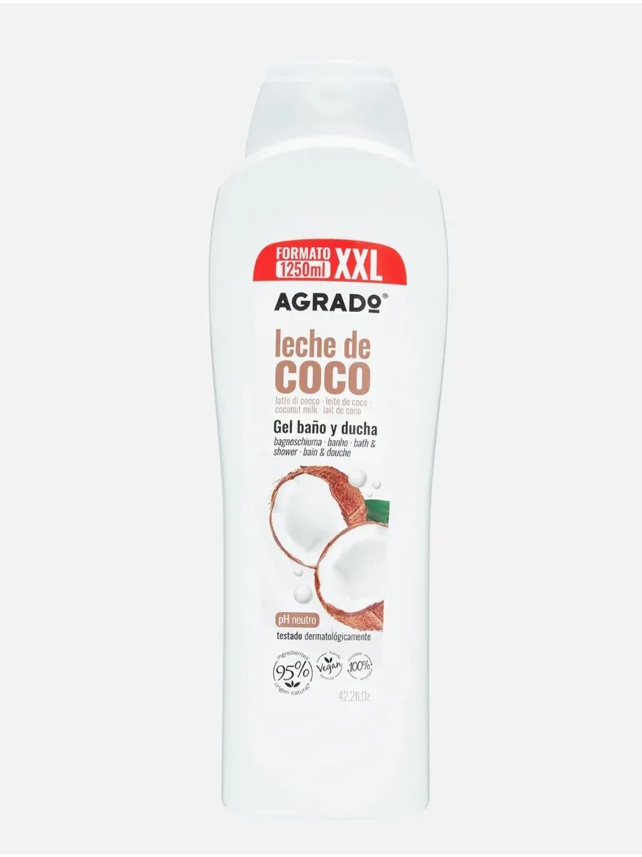 Гель для душа AGRADO coconut milk