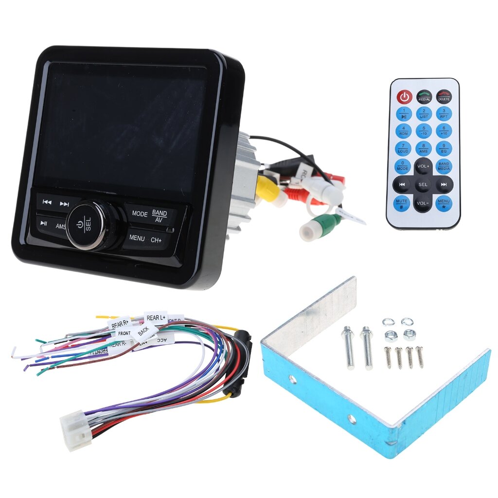 Морская беспроводная звуковая система с AM/FM-радио для мотоцикла, MP5-плеера