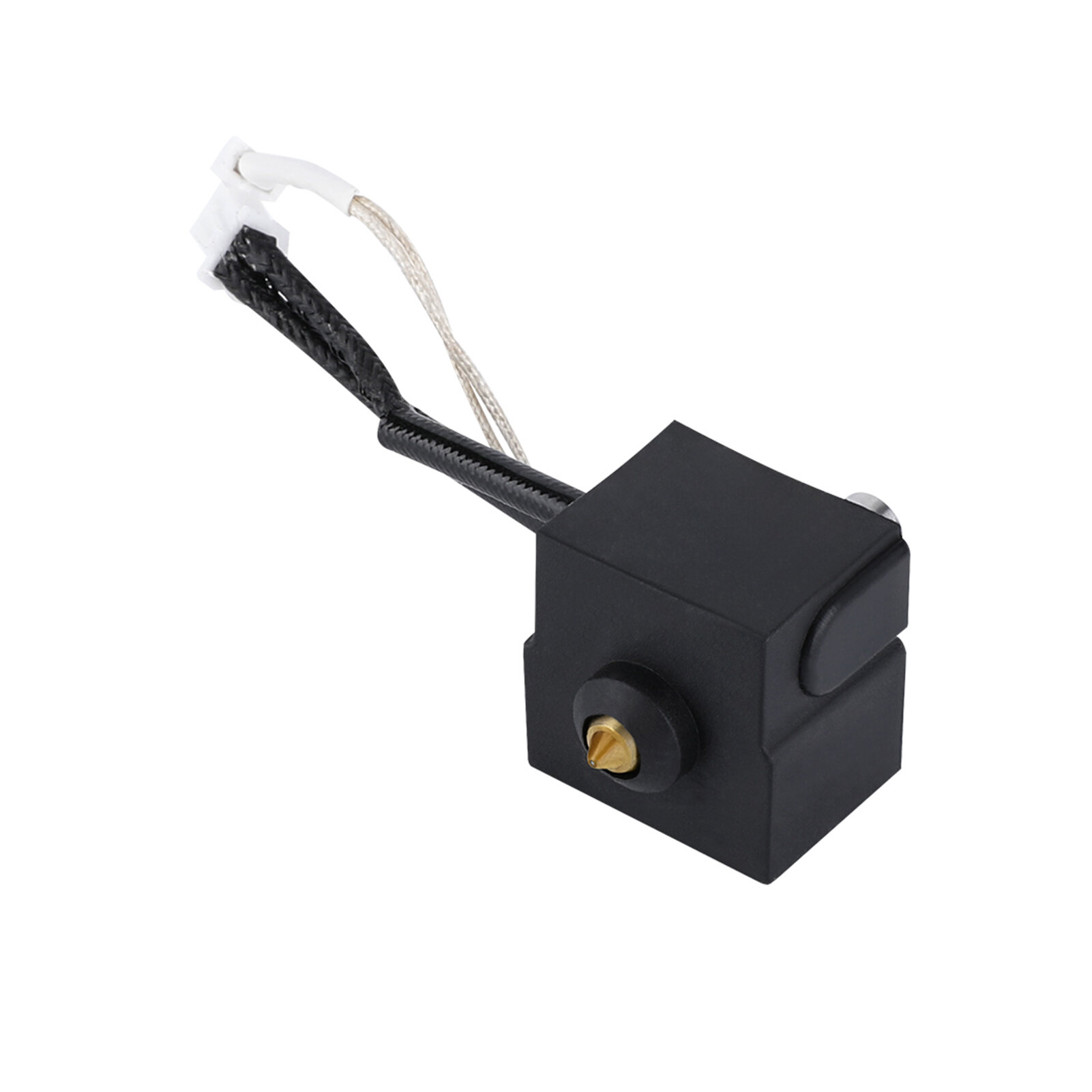 Kit для печатающей головки Creality для 3D-принтера Ender-3V3 SE, сопло из латуня H59 0.4mm, блок нагрева из алюминиевого сплава AL6061 20×20×14, горловина SUS303 D6×d4.2×L19, максимальная температура нагрева 260℃, размер упаковки 150×115×45mm, вес