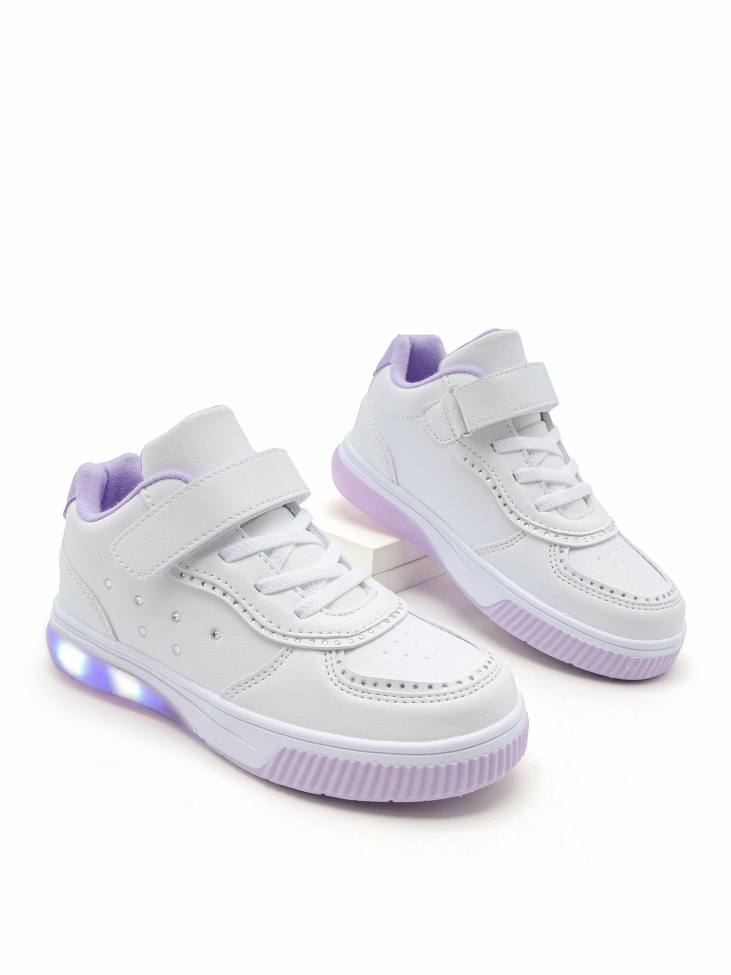 Кроссовки Кроссовки для девочек, kari, размер 29, цвет белый