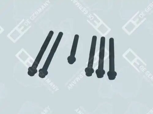 К-т болтов ГБЦ TORX на 1 головку M15x2 6x MAN TGA D2866/D2876