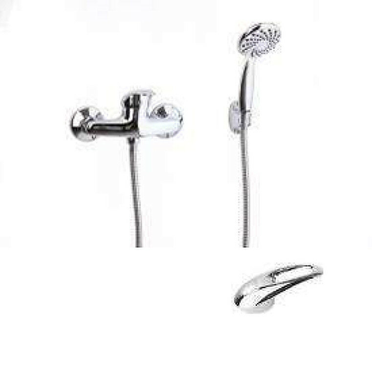 Смеситель для душа Сантаком StOmega 3338-1 цвет Хром