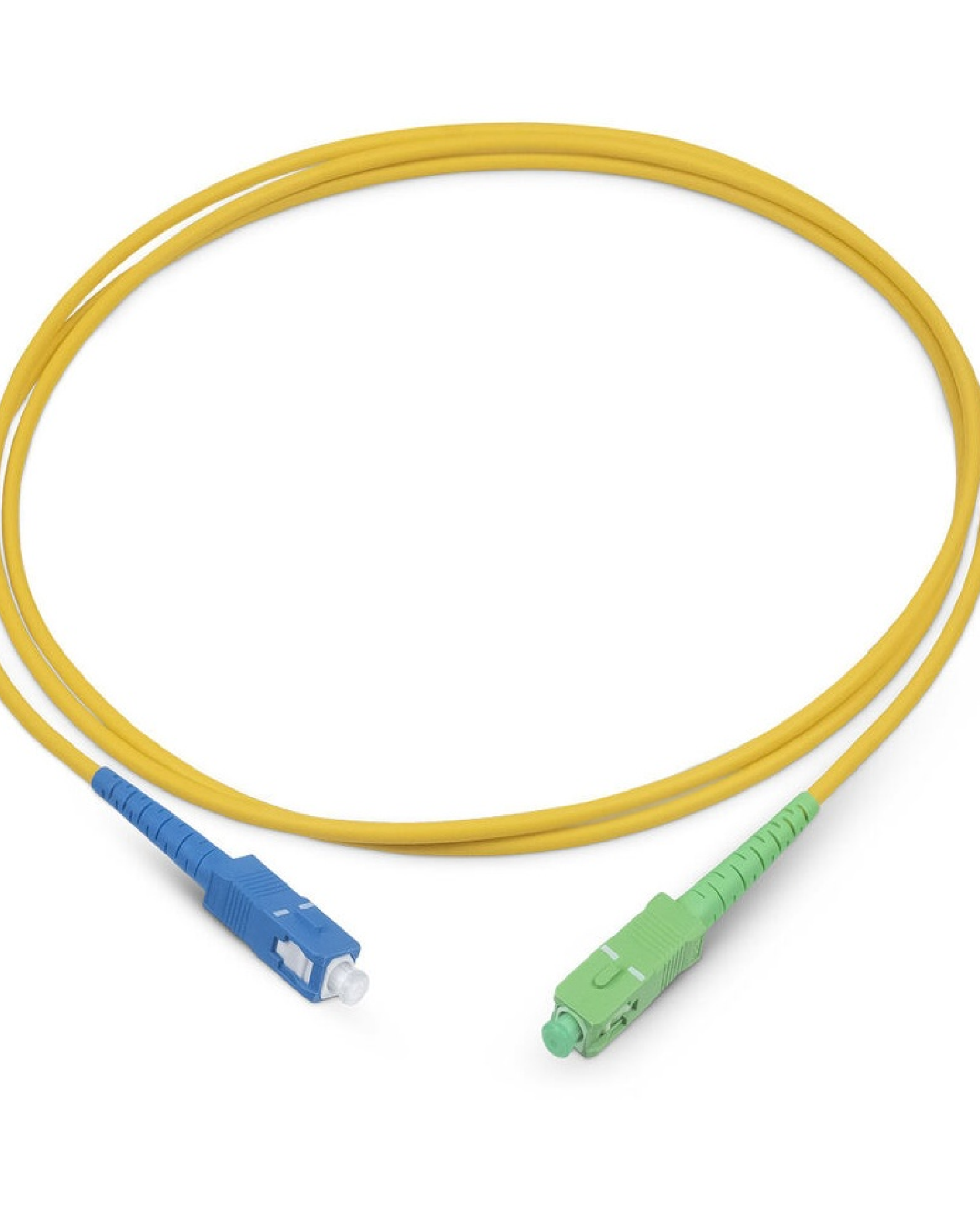 Патч-корд волоконно-оптический TopLAN PC-TOP-652-SC/A-SC/U-2.0 симплексный, SC/APC-SC/UPC, SM, 2.0 м