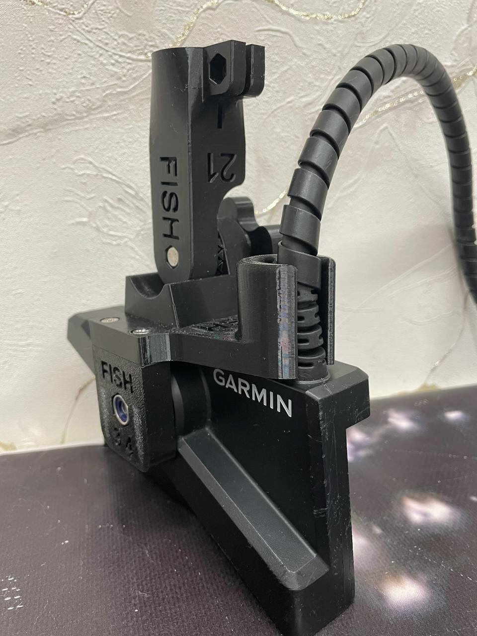 Нулевое крепление для датчика Garmin LVS34 21 мм