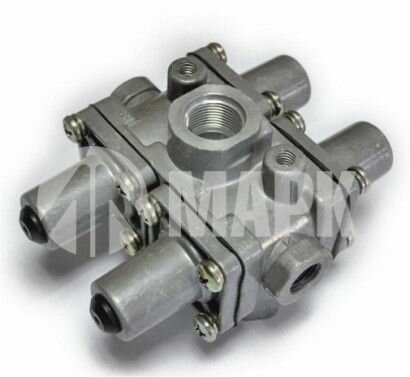 Клапан а/м КАМАЗ, МАЗ защитный 4-х контурный