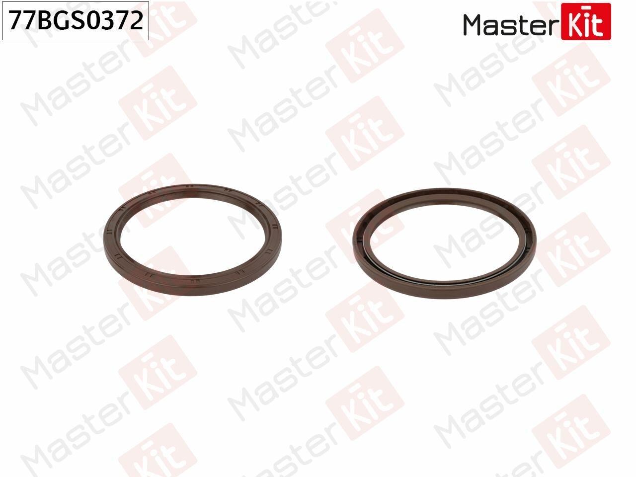 Сальник коленвала задний. Hyundai Sonata, VIILFKia, Sorento, IIIUM 14- G4KE MasterKit 77BGS0372