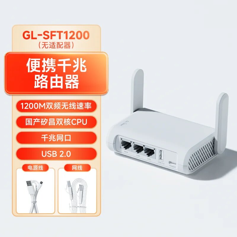 Glinet SFT1200 двухдиапазонный маршрутизатор