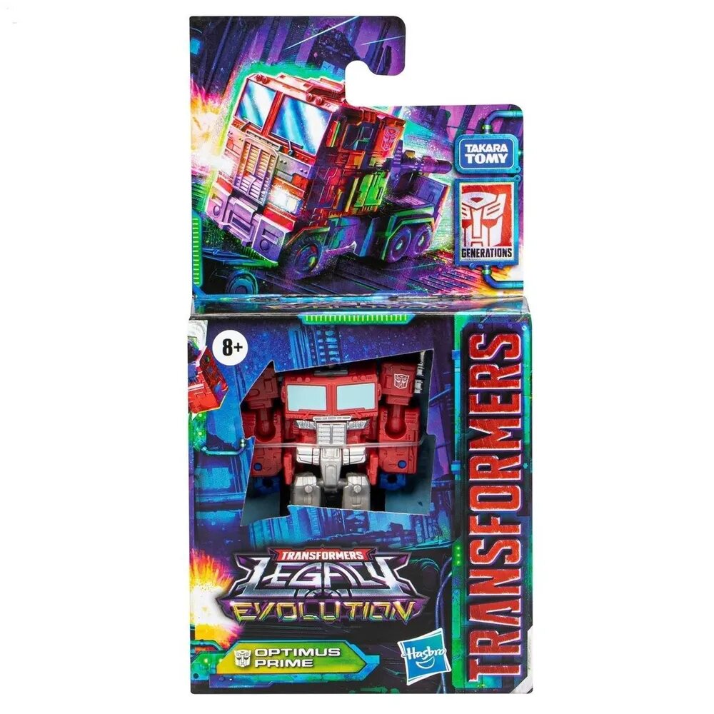 Трансформеры игрушки Hasbro Transformers Legacy Evolution Core Class Optimus Prime (8.9cm) F7186