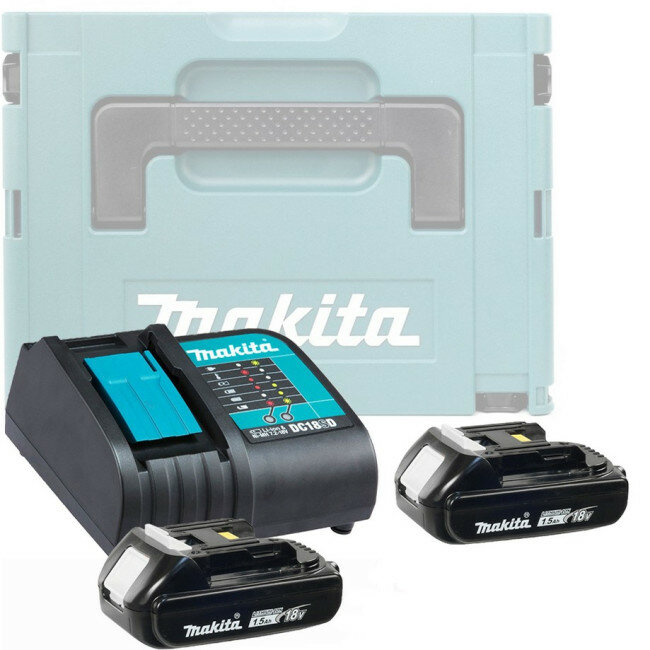 Аккумулятор с зарядным устройством Makita BL1815N + DC18SD (18В/1.5 а*ч)