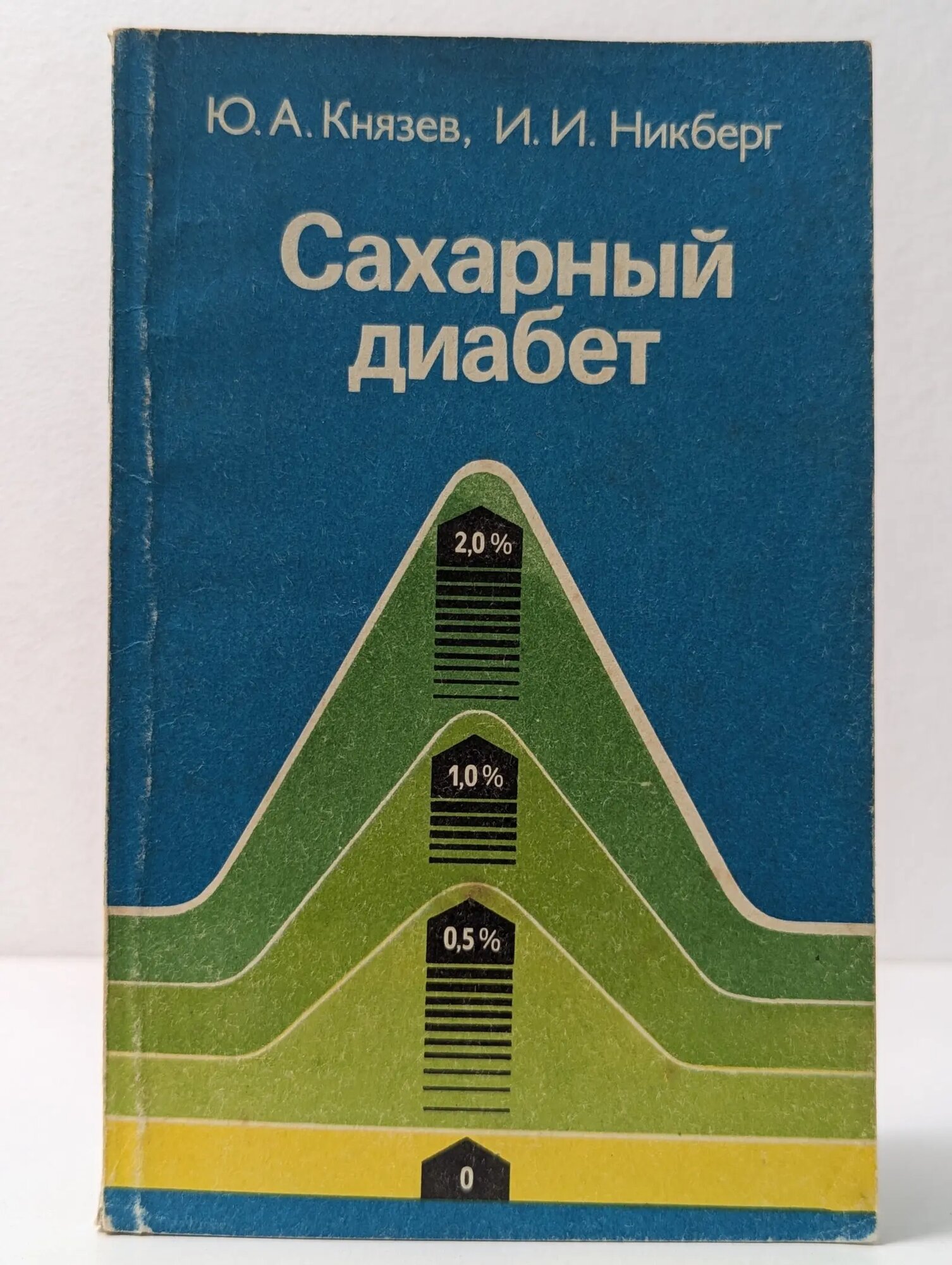 Научно-популярная медицинская литература. Сахарный диабет Князев Юрий Александрович, Никберг Илья Исаевич 1989