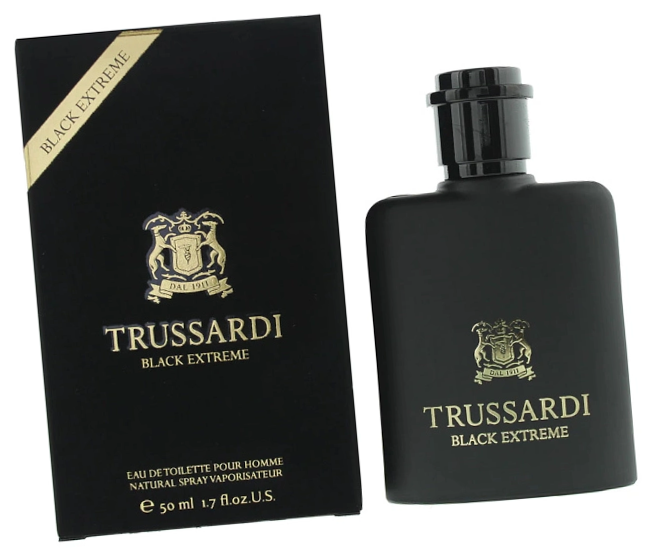 Туалетная вода для мужчин Труссарди Блэк Экстрим 50 мл - Trussardi Black Extreme