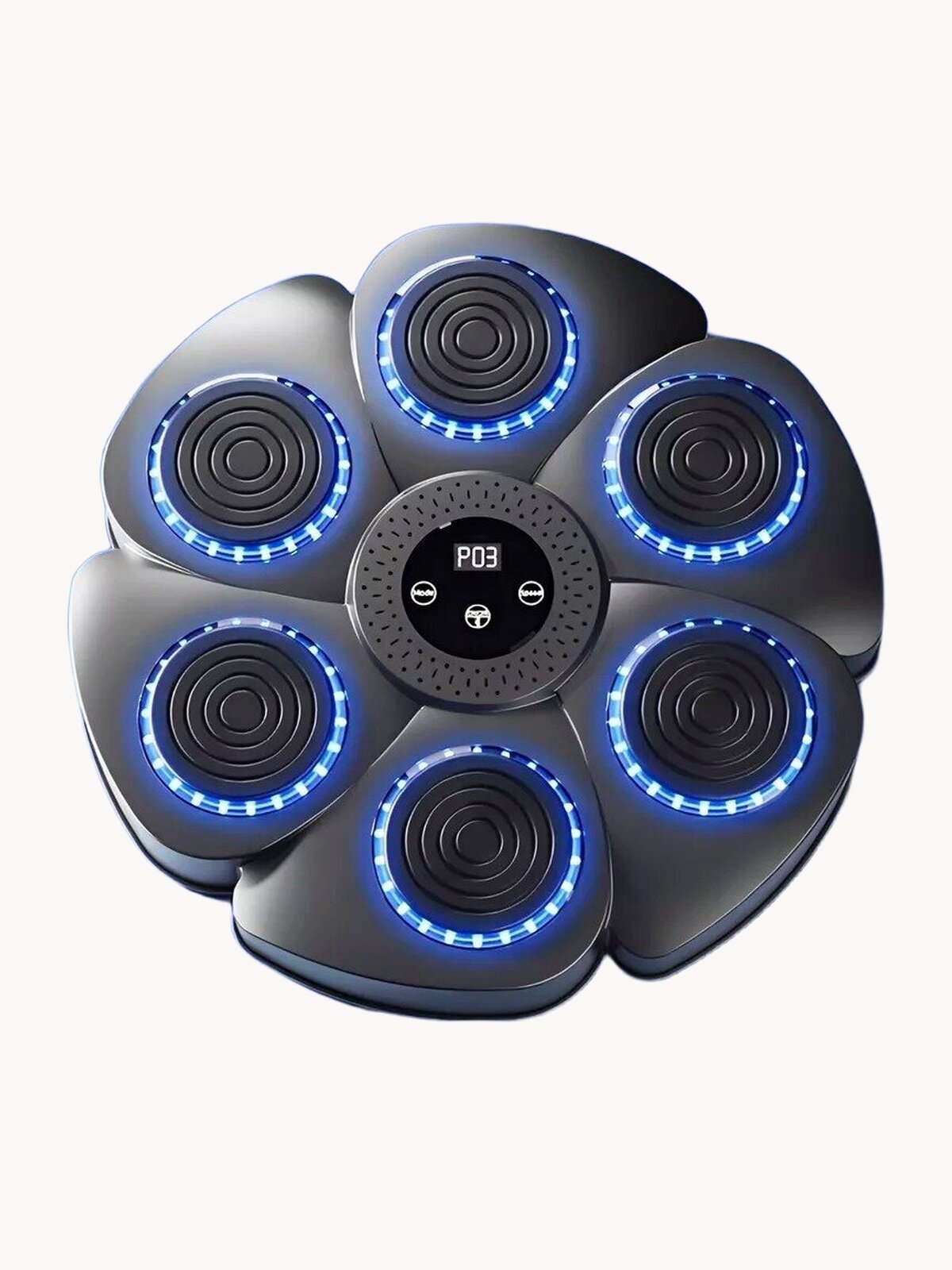 Настенный электронный Боксерский тренажер музыкальный, интерактивный тренажер с музыкой, блютуз, Лапы боксерские