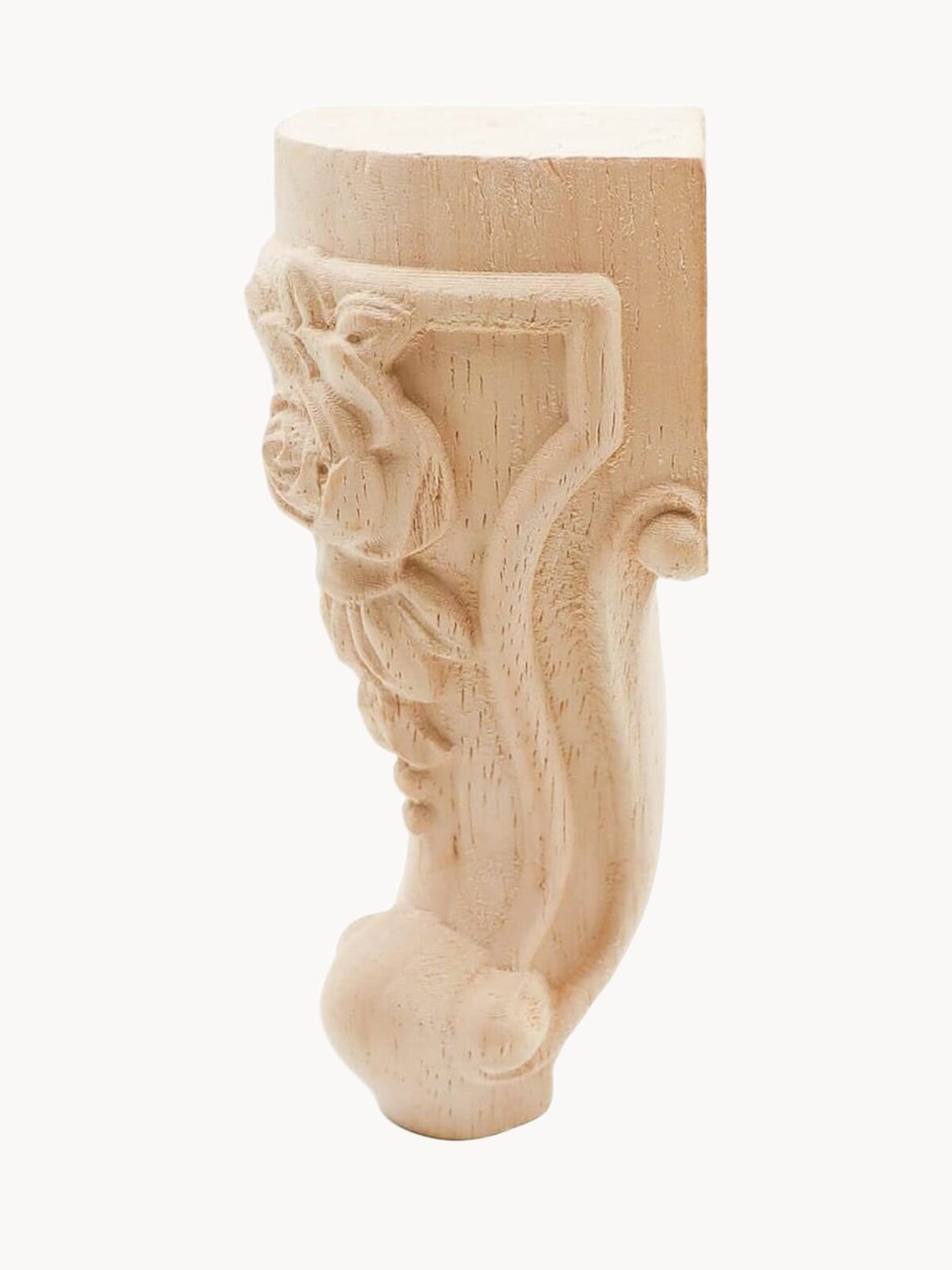 4 шт. Ножки для стола, дивана-кровати, деревянные резные мебели, сменная фурнитура, прочная несущая способность