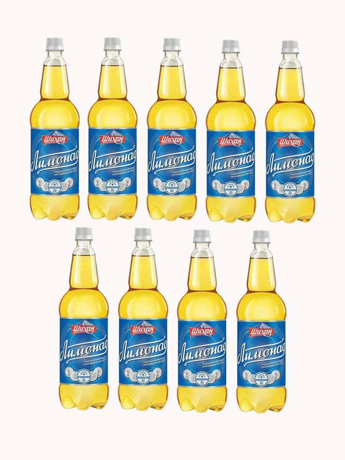 Напиток безалкогольный сильногазированный Лимонад шихан 1,25 л х 9 штук