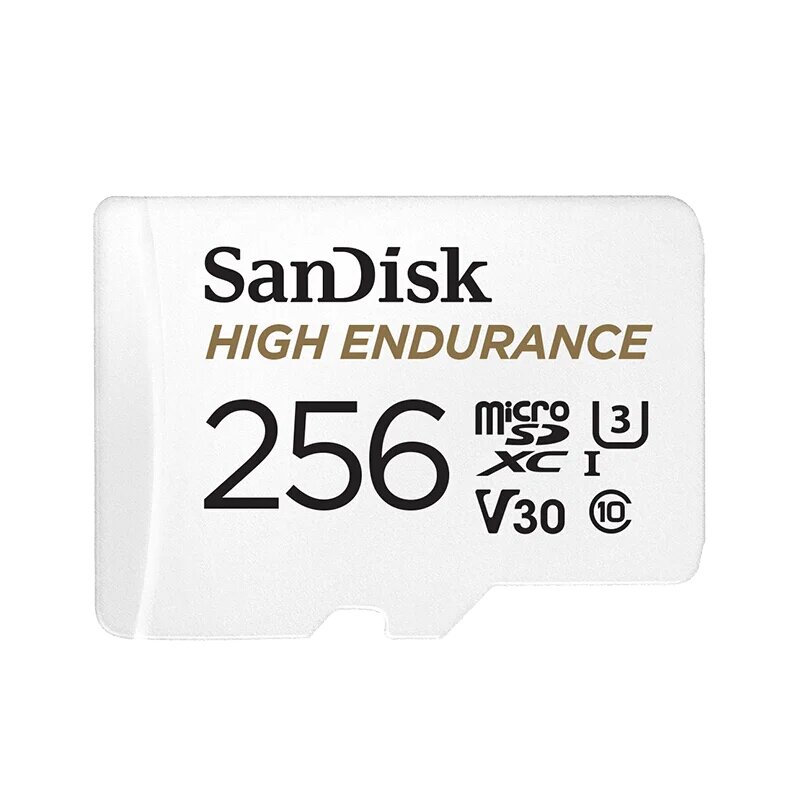 SanDisk microSD карта памяти для видеомониторинга 32/64/128/256 ГБ 256 ГБ
