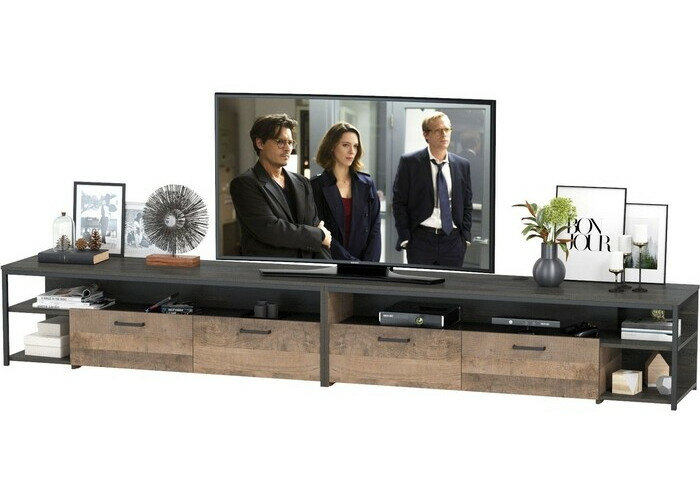 Комплект мебели Тумба под ТВ Трувор 13.70 + Тумба под ТВ Трувор 13.70 дуб гранж песочный/ интра