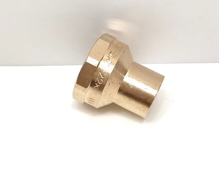 Соединитель-переход на внутреннюю резьбу 22 х 1" тип 4270G, Sanha