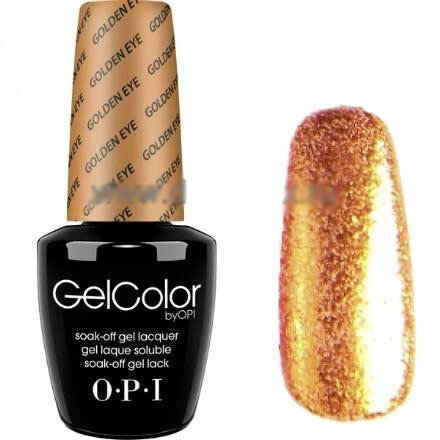 OPI GELCOLOR Гель лак Golden eye D24