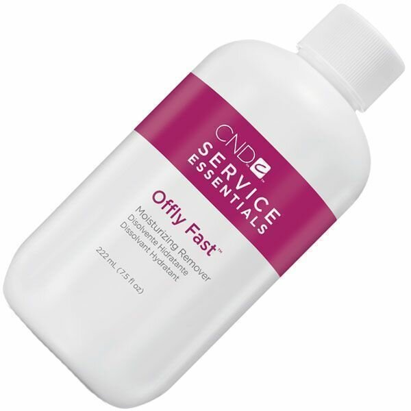 CND Offly Fast remover Питательная жидкость для удаления искусственных покрытий, снятия гель лака ,222 мл