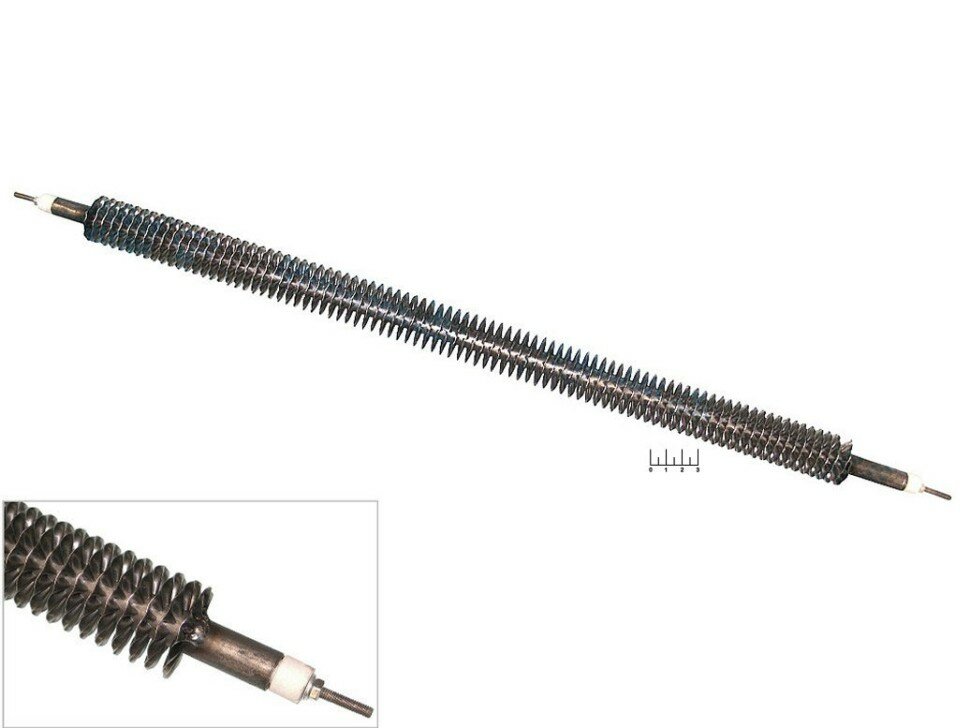 Тэн воздушный оребренный 1500W L-60 (06.151)